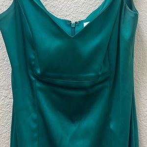 Calvin Klein | Dresses | Calvin Klein Emerald Green Dress | Poshmark